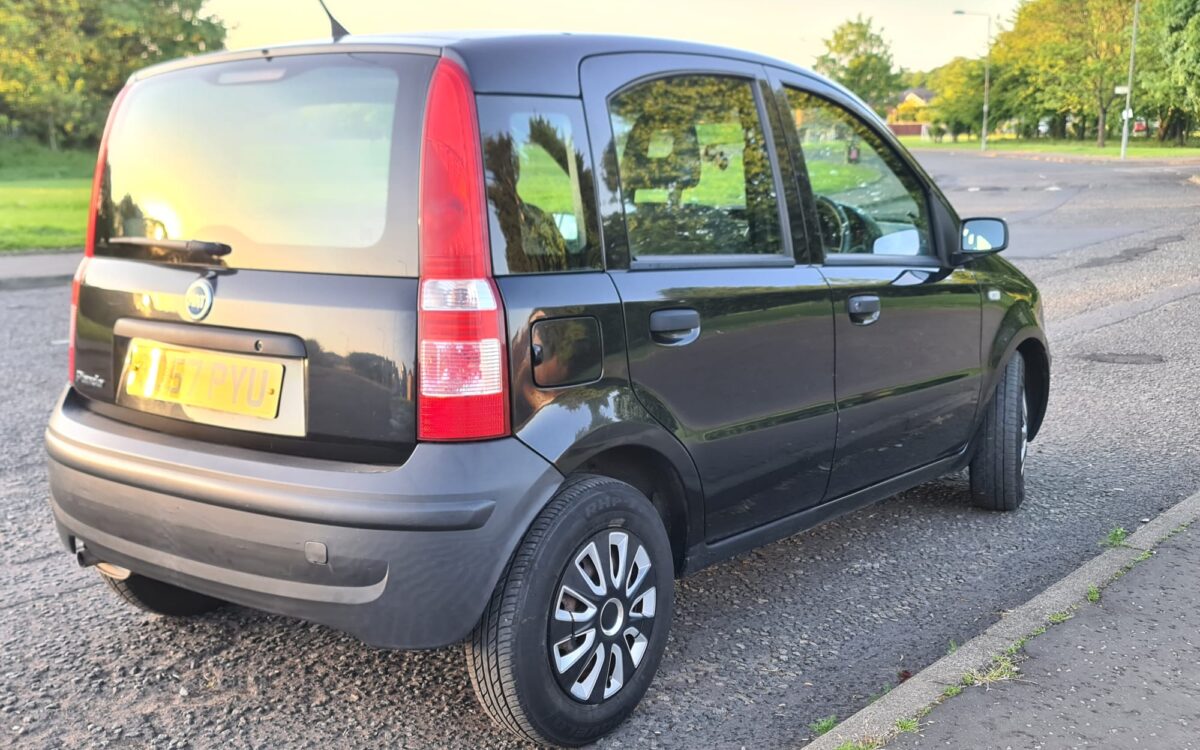 Fiat Panda Black – 2007 – AAT Motors Glasgow