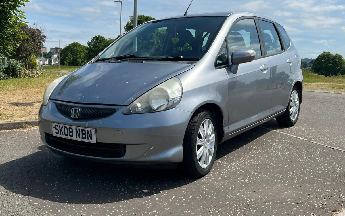 2008 HONDA JAZZ SILVER – AAT Motors Glasgow