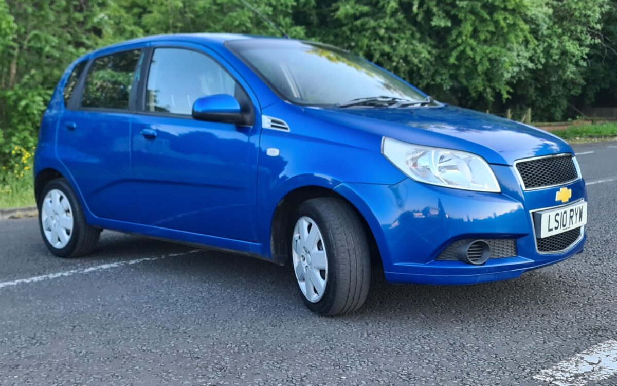 Blue Chevrolet Aveo LS 200 – AAT Motors Glasgow