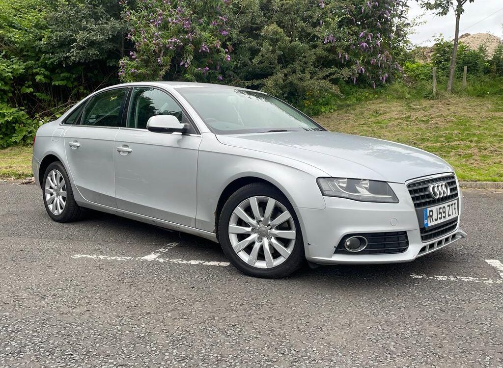 2010 Silver Audi A4 SE TDI CVT - AAT Motors Glasgow