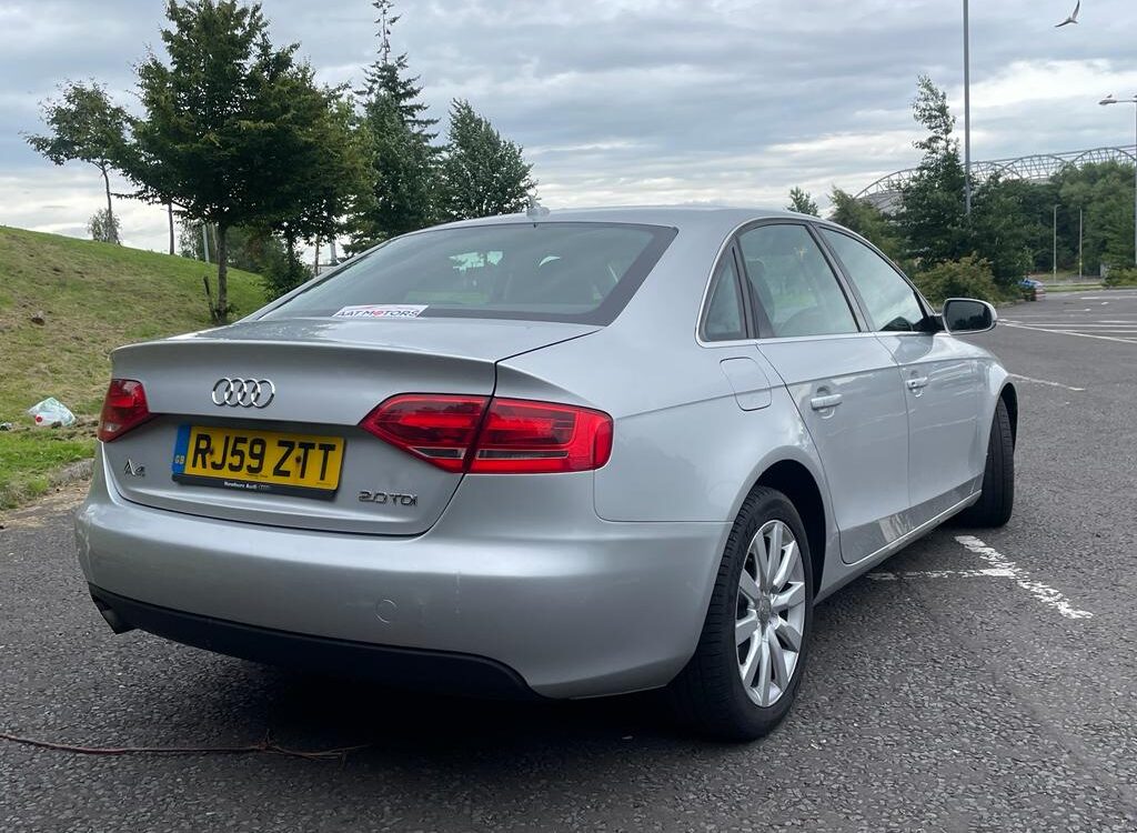 2010 Silver Audi A4 SE TDI CVT – AAT Motors Glasgow